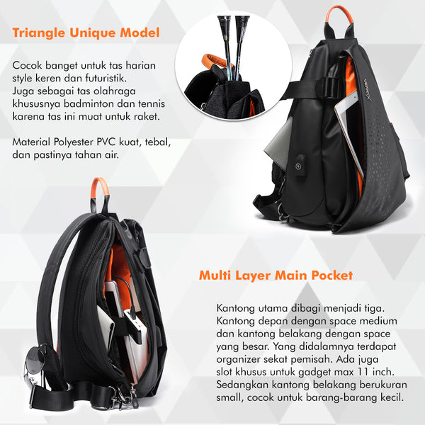 Eclipse X - Tas Selempang Slingbag Pria – VERNYX